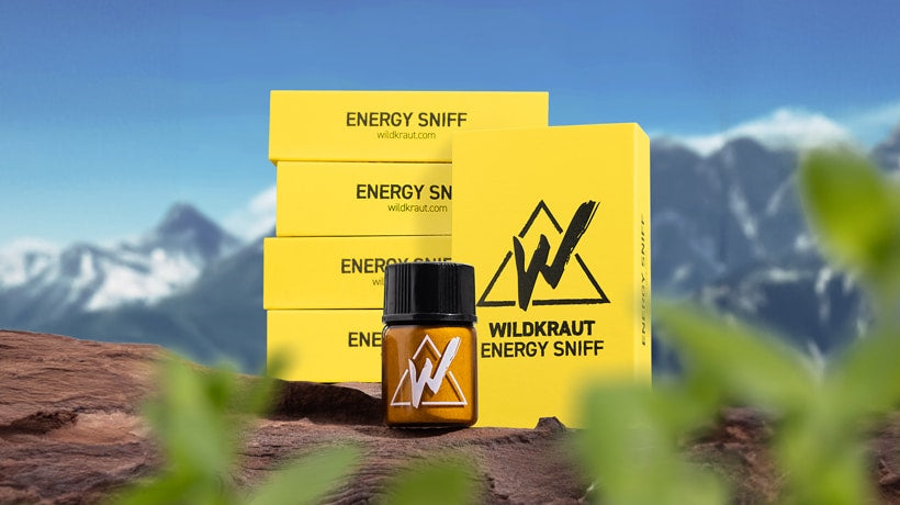 Wildkraut Energy Sniff: SCHNUPFE DIE KRAFT DER ALPEN – smart ackerschott